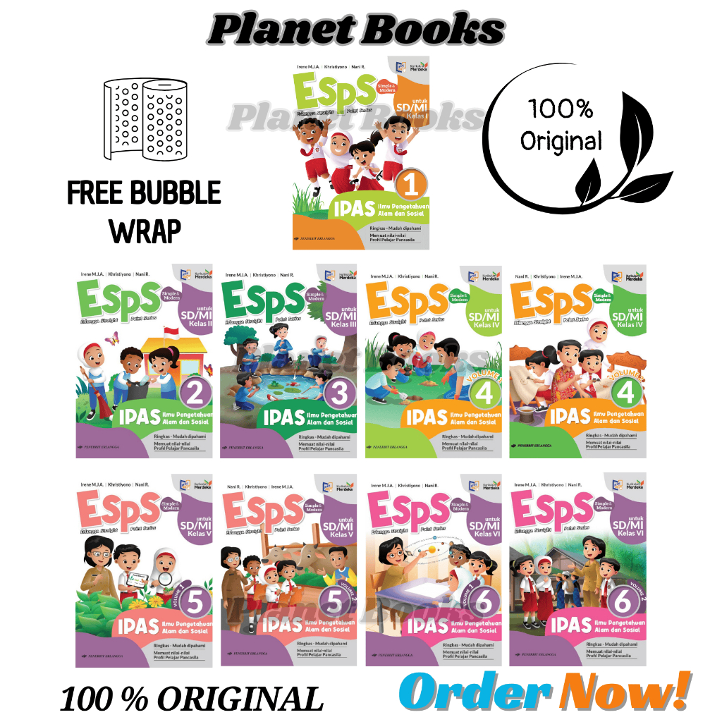 Jual ESPS IPAS KELAS 1 - 6 VOL 2 ERLANGGA SD/MI | Shopee Indonesia