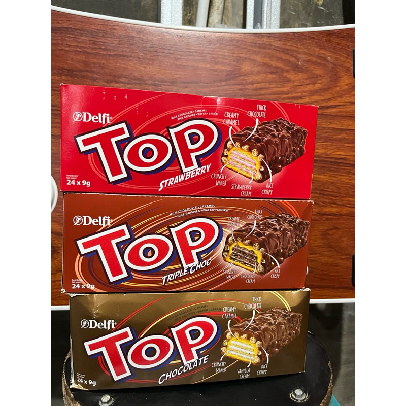 Jual delfi top wafer all varian isi 24pcs | Shopee Indonesia