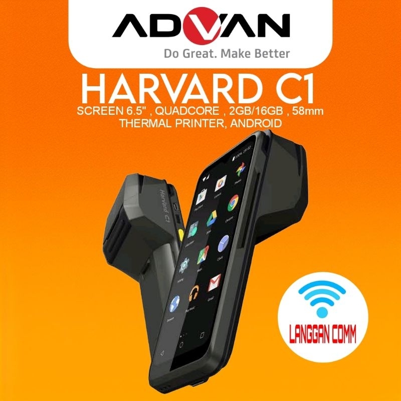 Jual Advan Harvard C1 Advan Pos Harvard C1 Android Pos dengan Printer ...