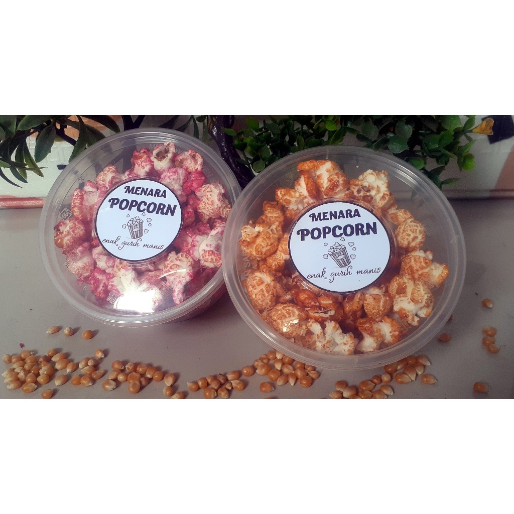 Jual Popcorn Jumbo Mushrom Mangkok Karamel {super premium} cap menara ...