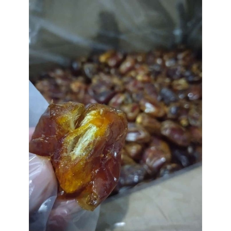 Jual (exp 2026) KURMA KHOLAS SA'AD DATES 1 kg 500gram original repack ...