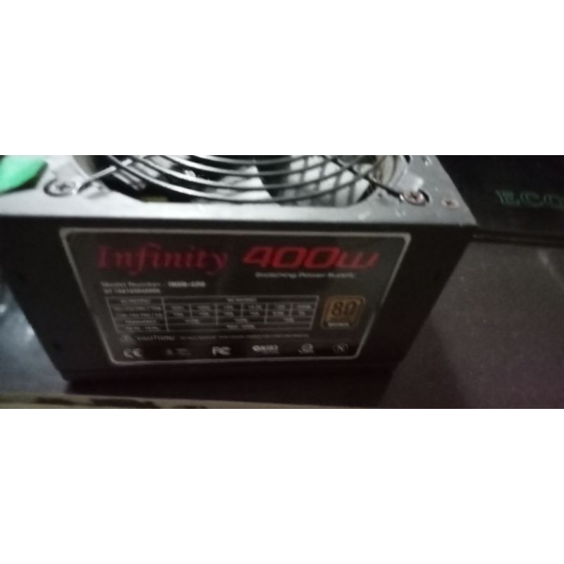 Jual Infinity Power Supply Unit 400W | Shopee Indonesia