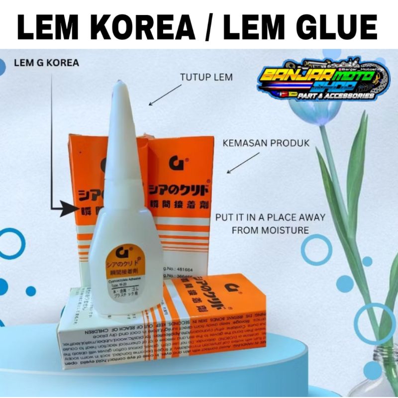 Jual LEM KOREA / LEM GLUE / LEM SERBAGUNA | Shopee Indonesia