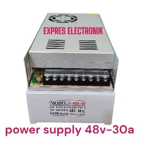 Jual POWER SUPPLY 48V 30A / POWER SUPLAY 30 AMPER 48 VOLT | Shopee ...