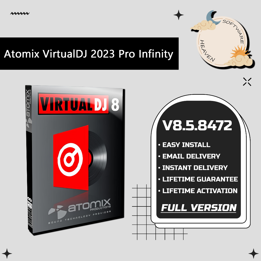 Jual Atomix Virtual DJ 2025 Infinity v8.5.8472 Full Version (Versi Terbaru) | Shopee Indonesia