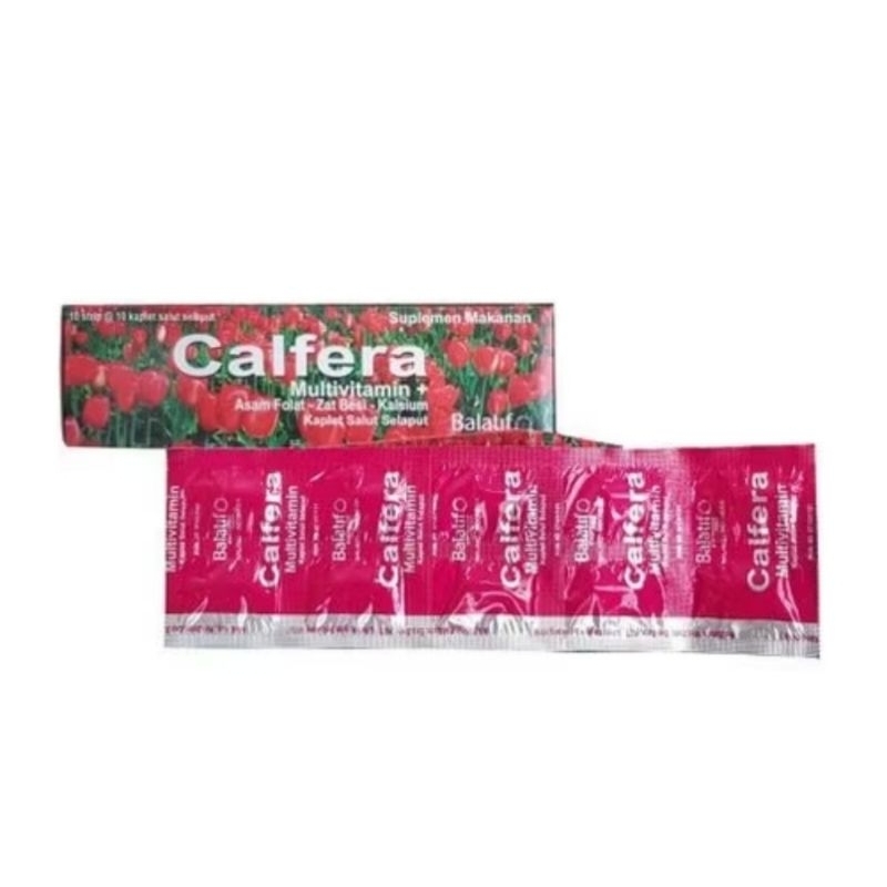 Jual Calfera multivitamin streep kplt exd juli 2026 | Shopee Indonesia