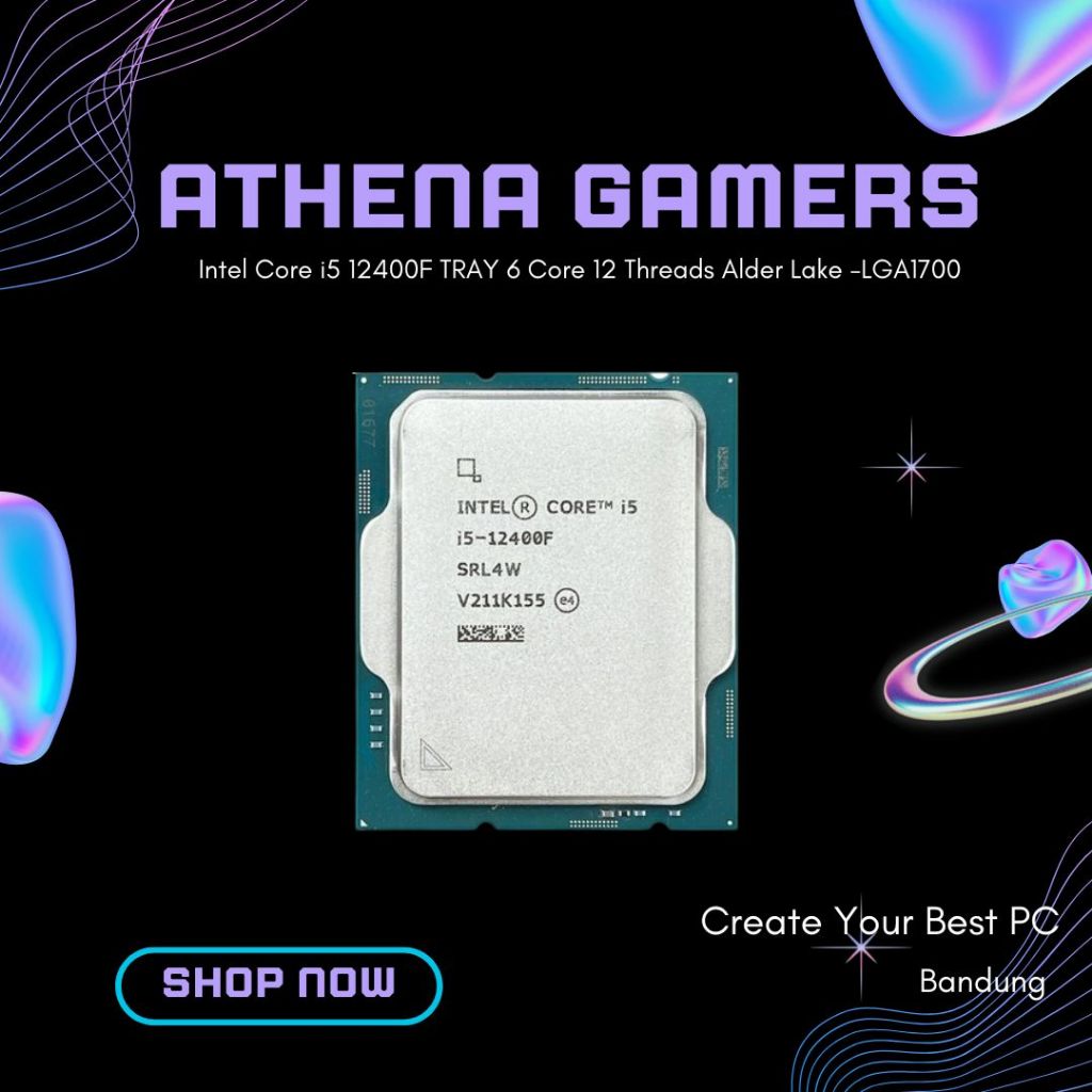 Jual Intel Core i5 12400F TRAY 6 Core 12 Threads Alder Lake -LGA1700 | Athena Gamers | Shopee ...