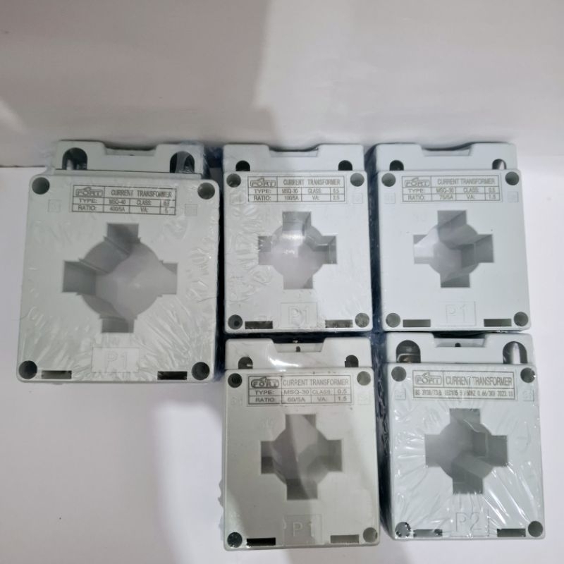 Jual FORT Current Transformer CT MSQ-50,60,75,100,400- 5Ampere-Current ...