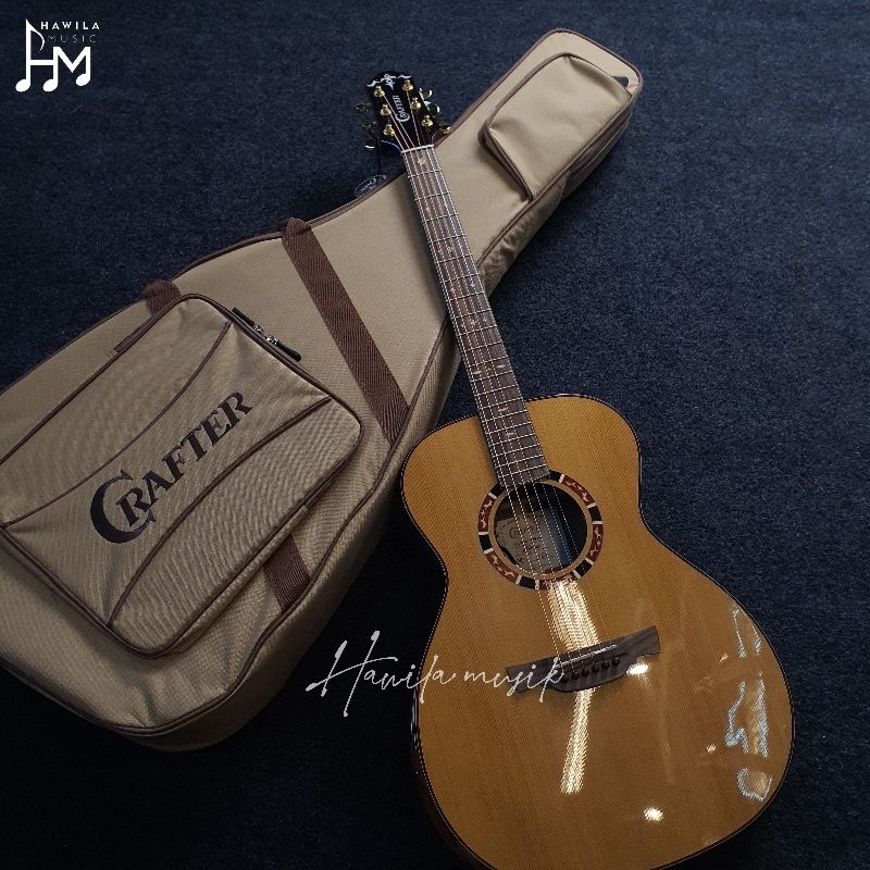 Jual Gitar Akustik Elektrik Crafter VL T-22ce Pro VVS Solid Torrefied ...