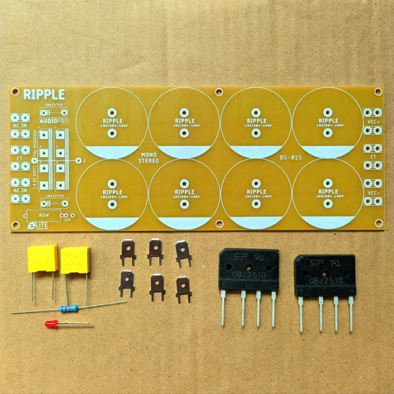 Jual PCB PSU ISI 8 ELKO PCB FIBER FR4 | Shopee Indonesia