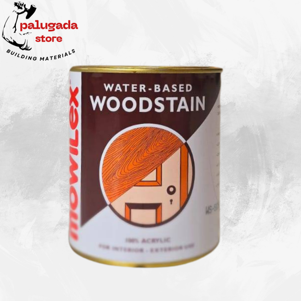 Jual CAT POLITUR KAYU MOWILEX WOODSTAIN WATER BASED | Shopee Indonesia