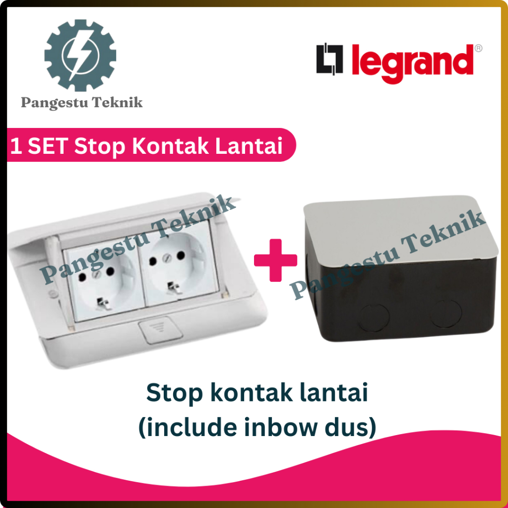 Jual Legrand Stop Kontak Lantai / Bundling Frame + Inbow Dus + Stop ...