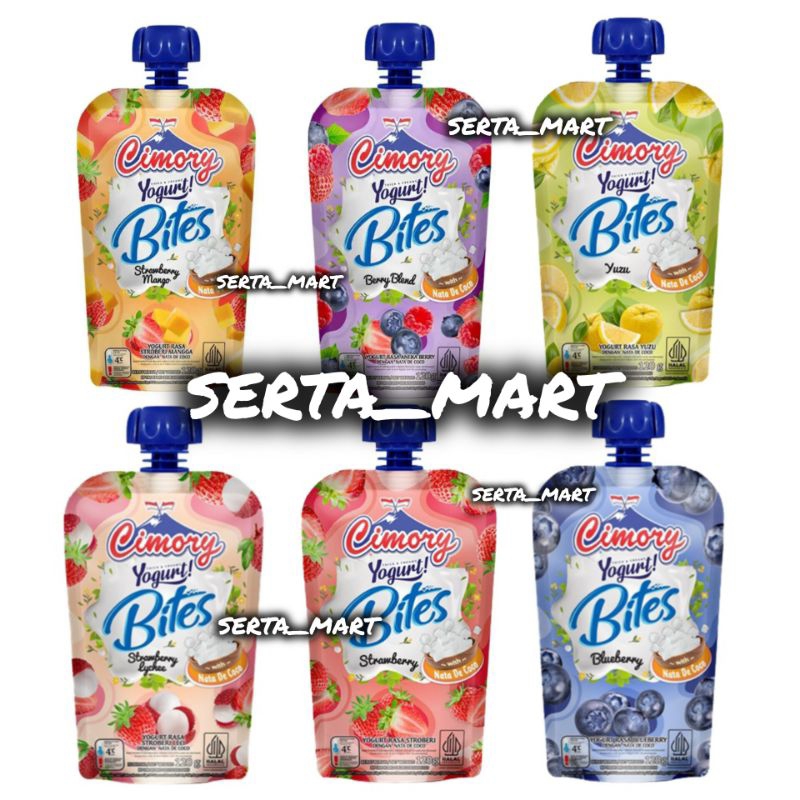 Jual Cimory Yogurt Bites 120gr - Cimory Squeeze Strawberry Mango / Leci ...