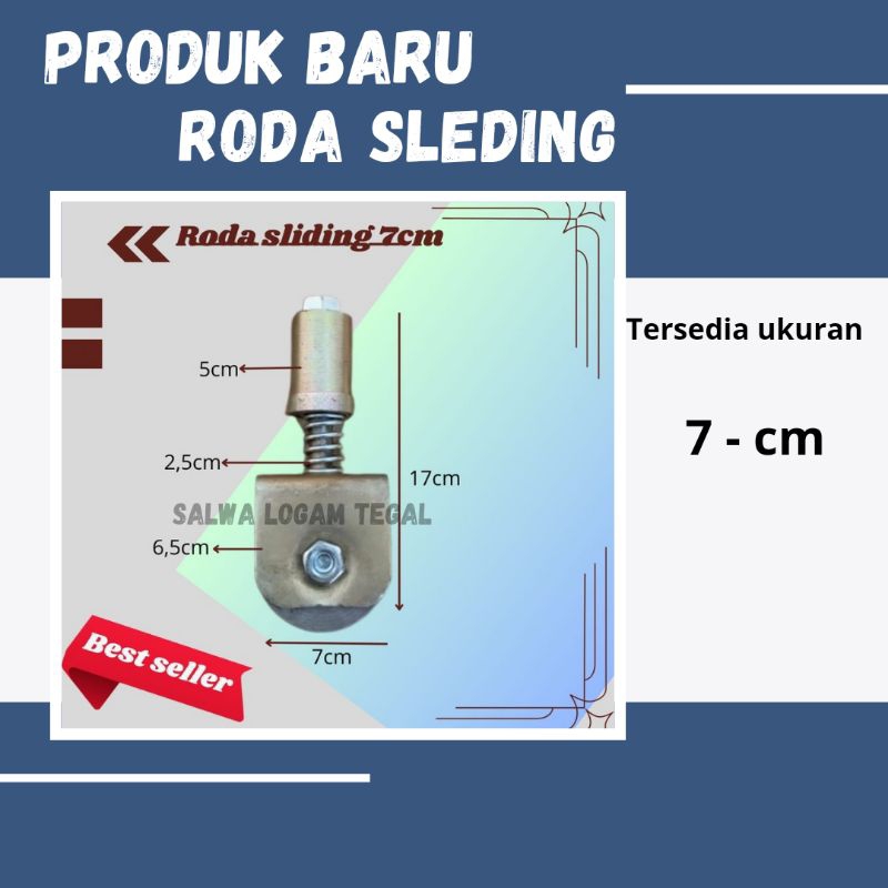 Jual roda sleding 7cm roda sleding pagar roda sleding bagus roda ...