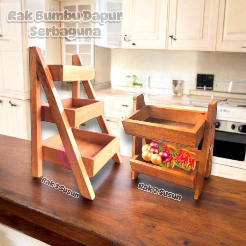 Jual Rak Bumbu Dapur / Rak Bawang / Rak Rempah-rempah Serbaguna ...