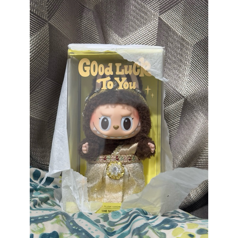 Jual POPMART Labubu Good Luck To You - Vinyl Plush Doll Pendant ...