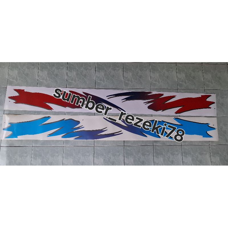 Jual stiker sticker Mitsubishi l300 minibus star Wangon/stiker list ...