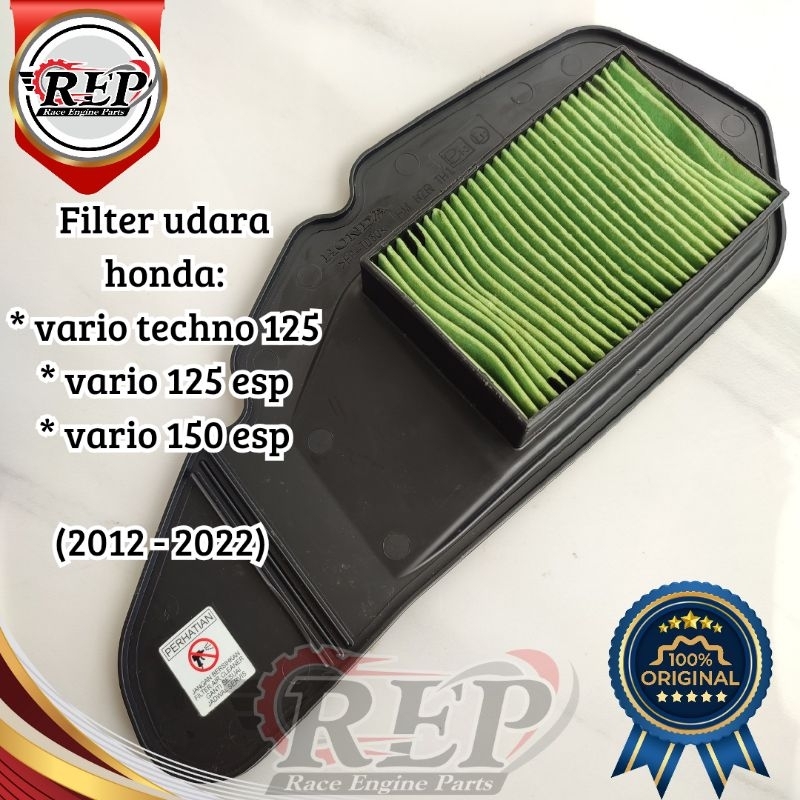 Jual filter udara honda vario 125 150 kode kzr original | Shopee Indonesia