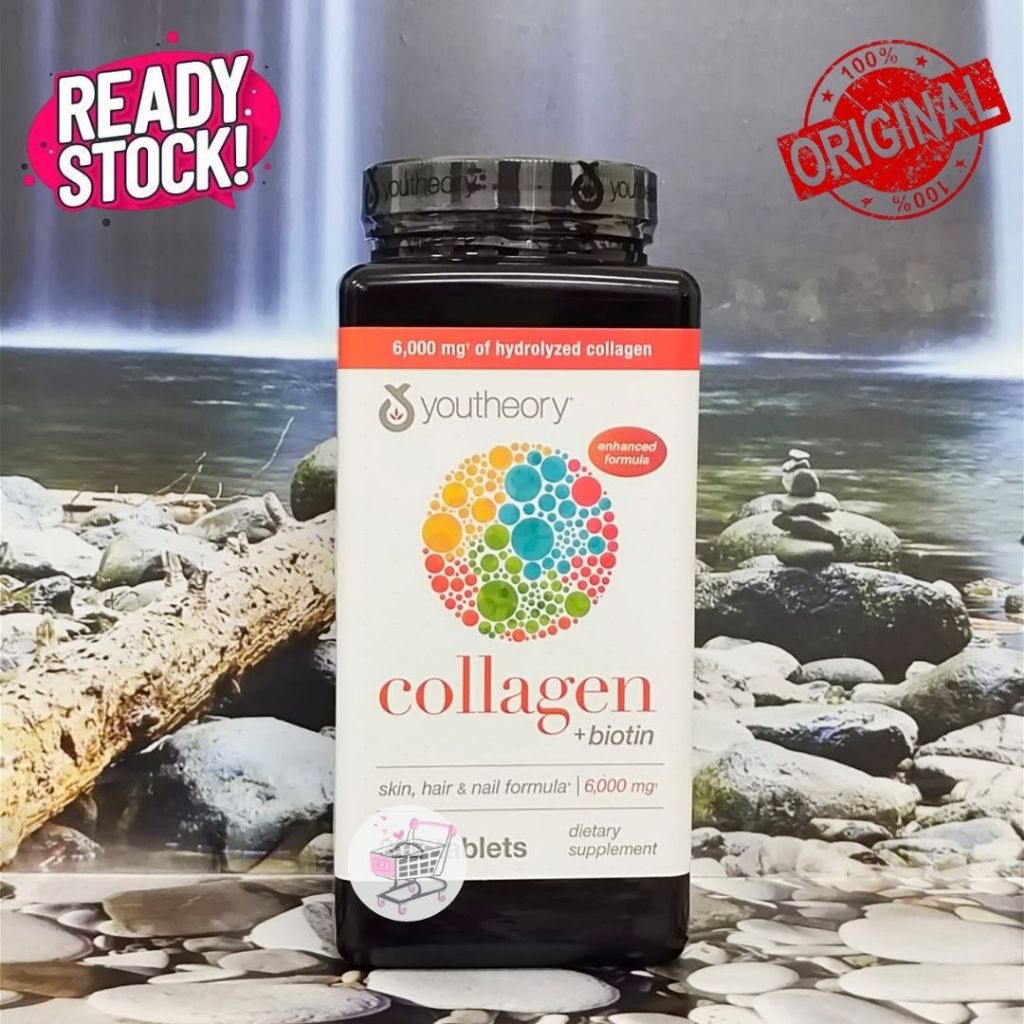 Jual (100% ORIGINAL) YOUTHEORY - Collagen Advanced Formula (390 Tablets ...