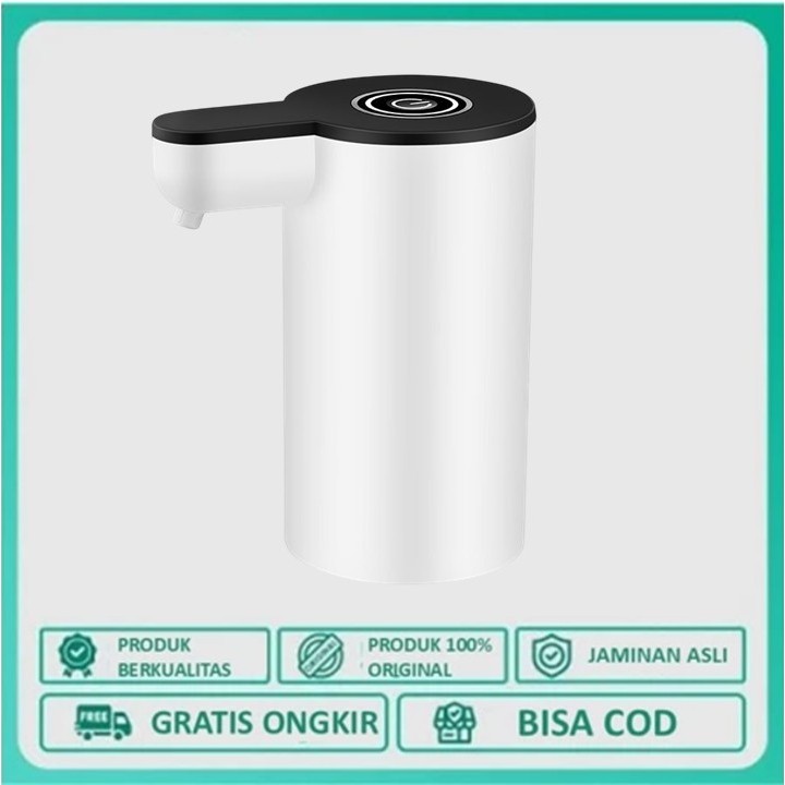 Jual Pompa Galon Dispenser Air Minum Charge USB Gallon LED | Shopee ...