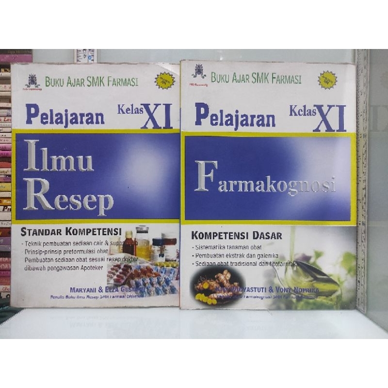 Jual BUKU AJAR SMK FARMASI Ilmu Resep / Farmakognosi | Shopee Indonesia