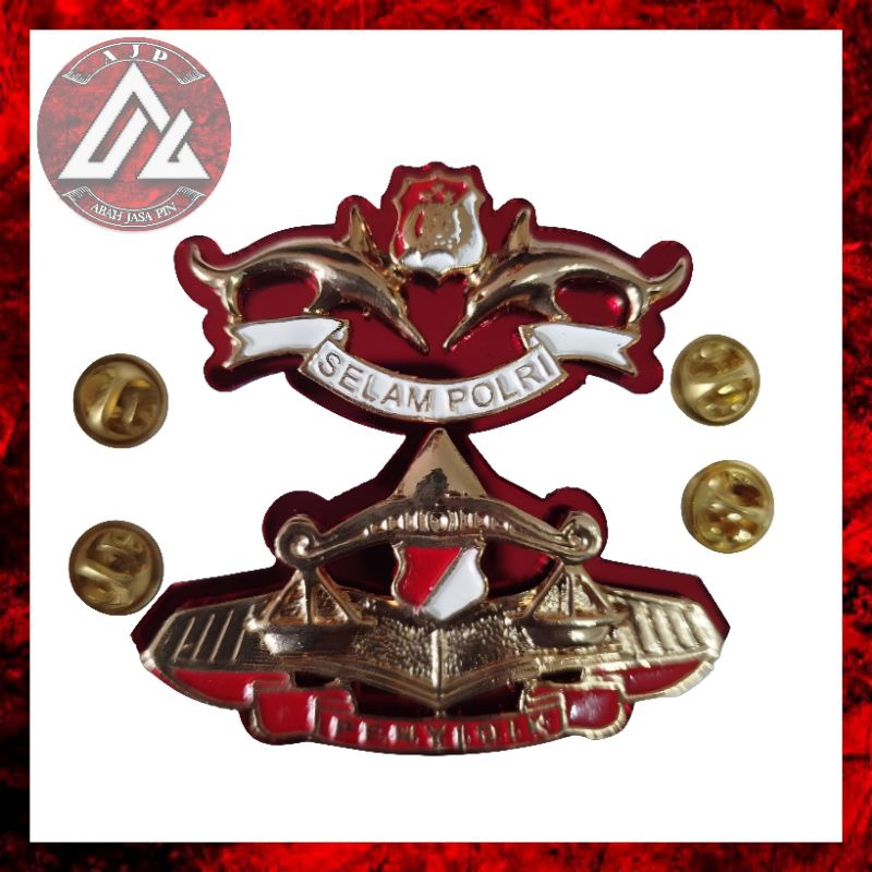 Jual Pin Susun Selam POLRI dan Penyidik Pembantu | Shopee Indonesia