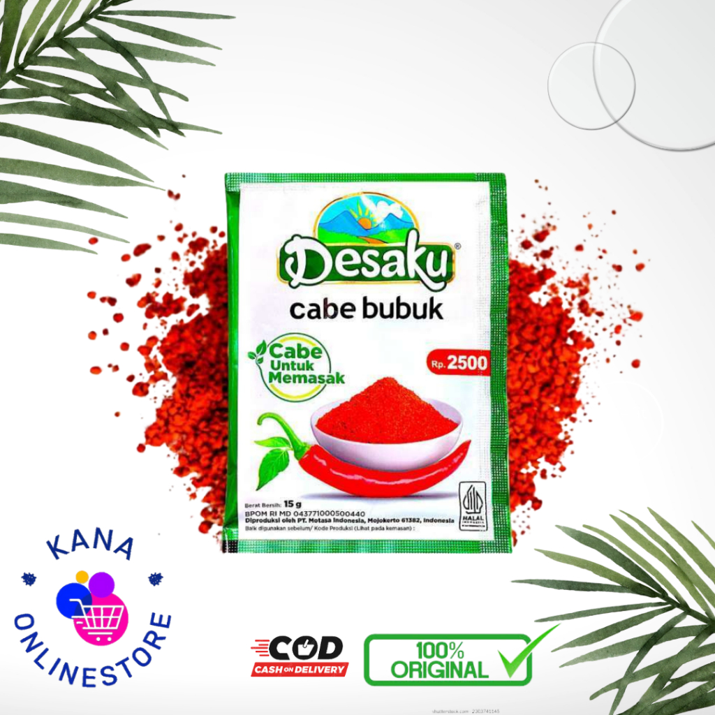 Jual Desaku Cabe Bubuk (1 pak isi 10 Bungkus) | Shopee Indonesia