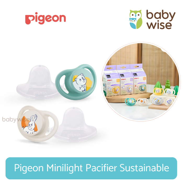 Jual Pigeon Minilight Pacifier Sustainable - Empeng Bayi | Shopee Indonesia