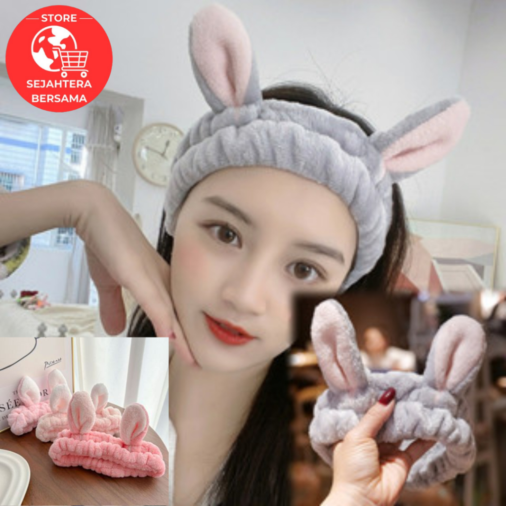 Jual SB Bando KELINCI/ Bando Korea / Bando Kekinian Cuci Muka Olahraga ...