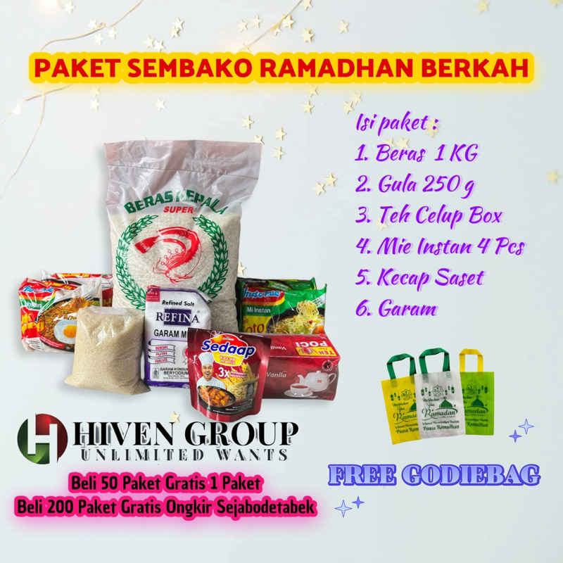 Jual PAKET SEMBAKO RAMADHAN BERKAH | Shopee Indonesia