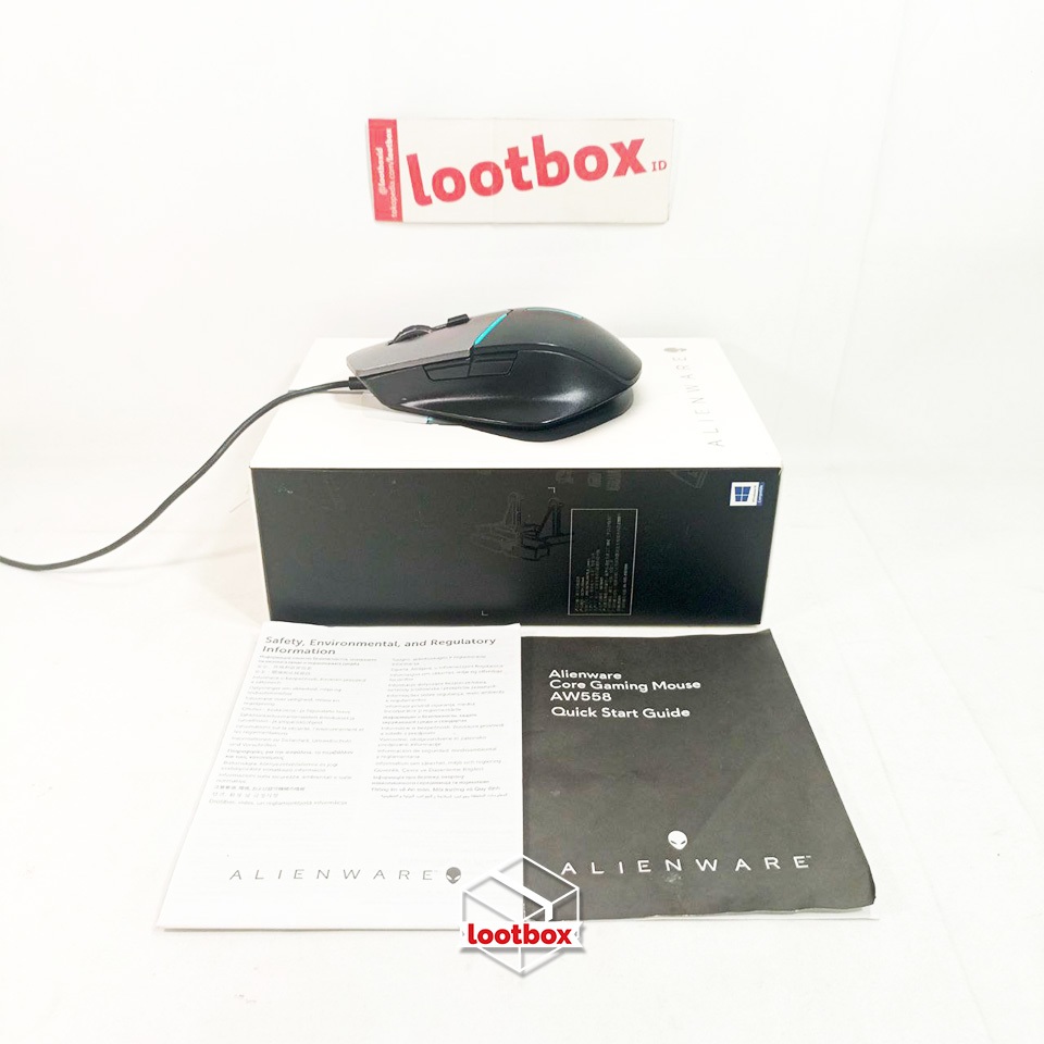 Jual Mouse Gaming Wired Alienware AW558 - SECOND | Shopee Indonesia