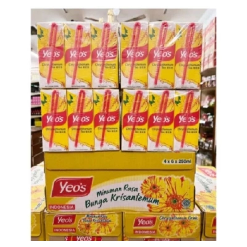 Jual Yeos Liang Teh Bunga Krisantemum Minuman Imlek | Shopee Indonesia