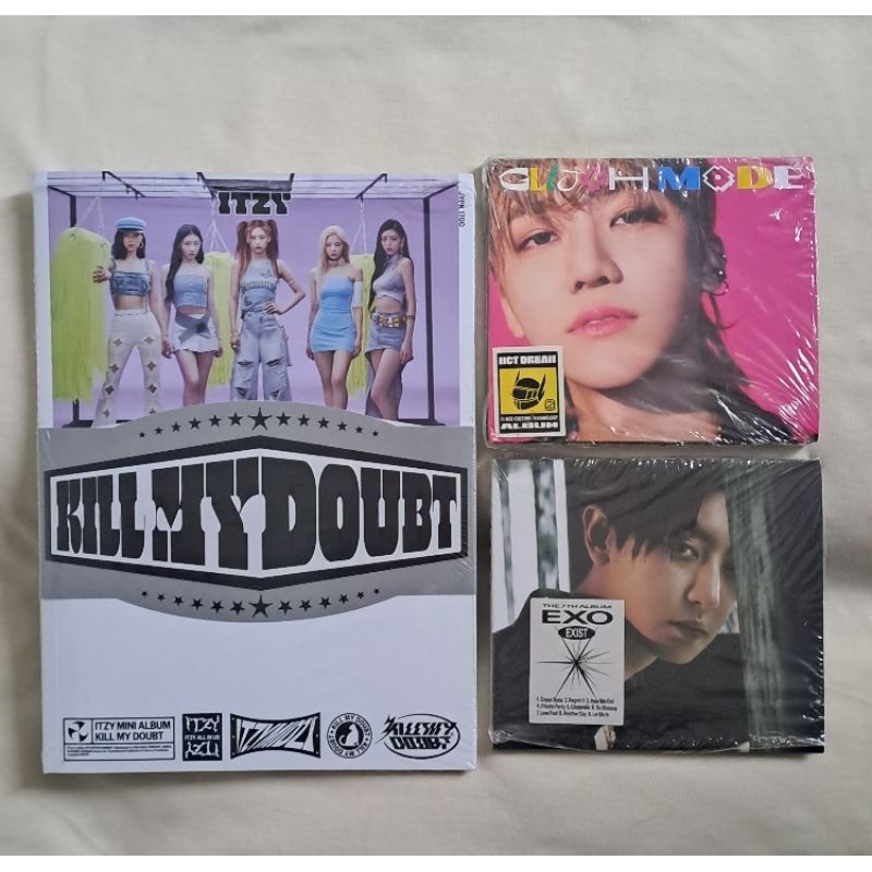 Jual OFFICIAL ALBUM UNSEALED ITZY EXO NCT DREAM/ALBUM ONLY ITZY NCT DREAM EXO | Shopee Indonesia