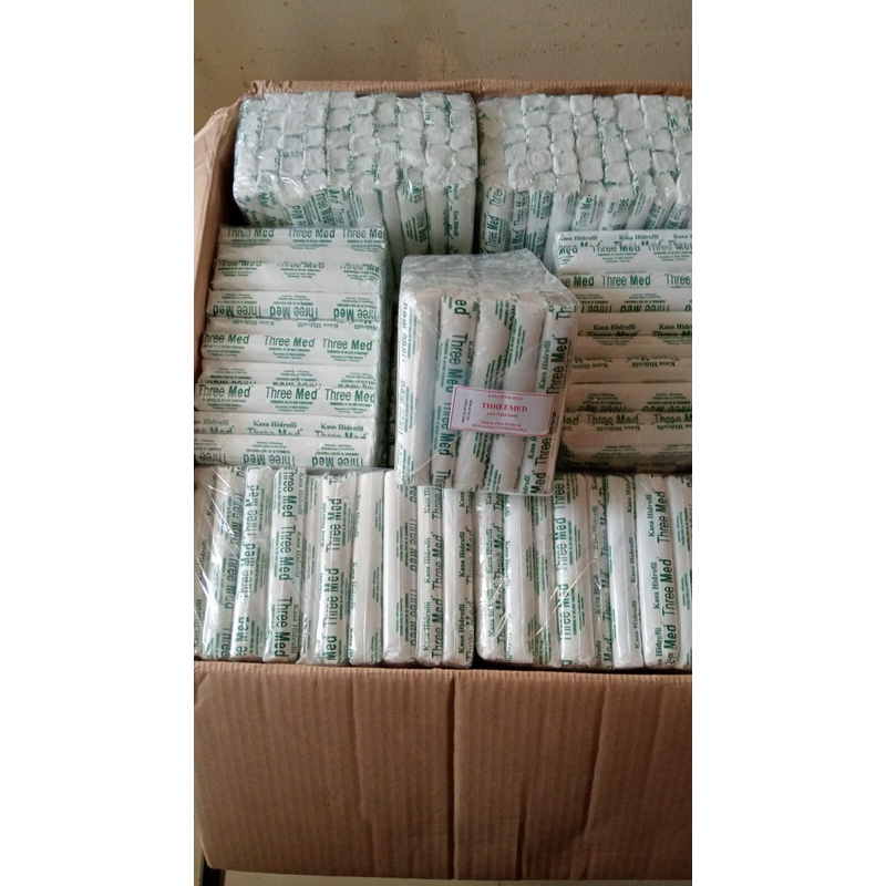 Jual kasa perban three med 10 pack | Shopee Indonesia
