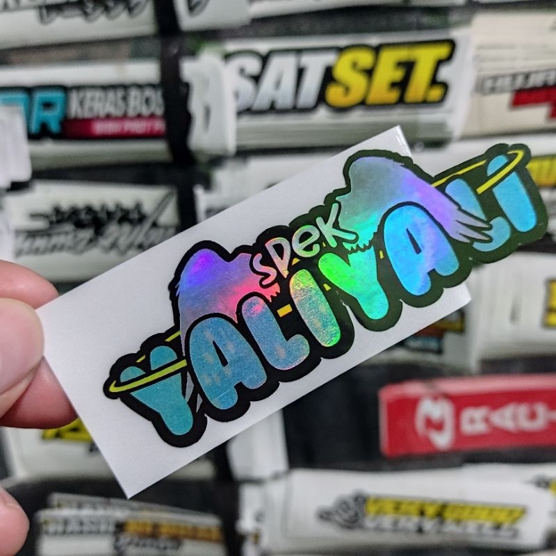 Jual stiker spek yali yali | Shopee Indonesia