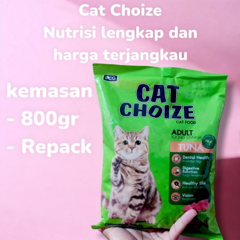 Jual Cat Choize Makanan Kucing Nutrisi Lengkap dan Harga Terjangku ...