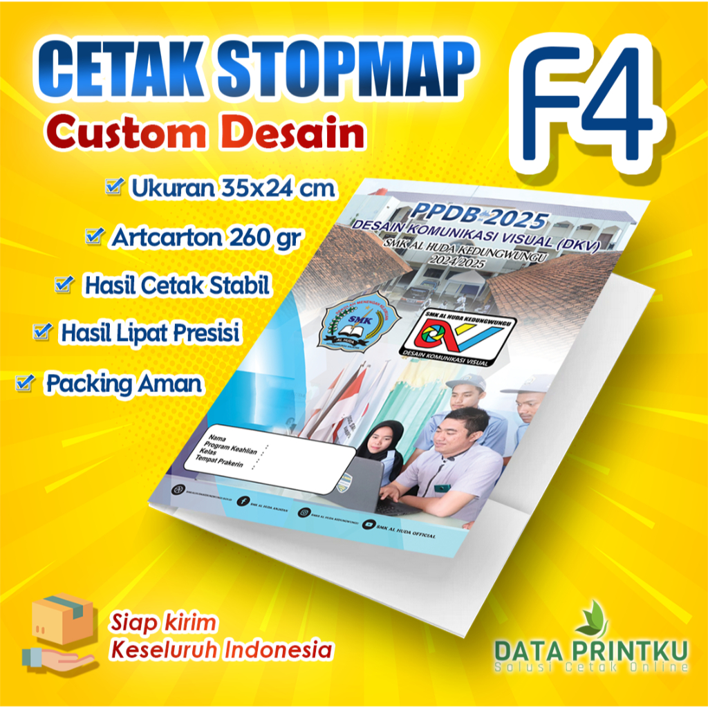 Jual MAP Sekolah/ Map F4/ Map Instansi / Map Folder/ Map standar/ Map ...