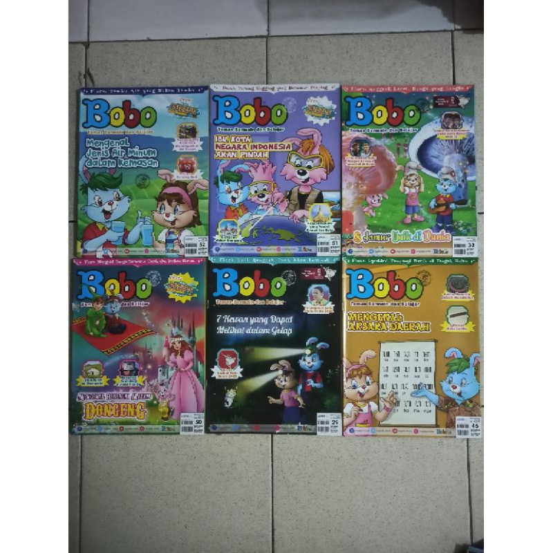 Jual majalah Bobo baru . edisi 2019/2020/2021/2022/ majalah Bee, dijual satuan | Shopee Indonesia
