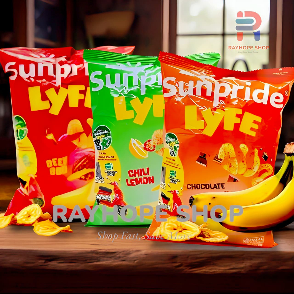Jual PROMO Snack Cemilan Makanan Ringan Sunpride Lyfe Keripik Kripik ...