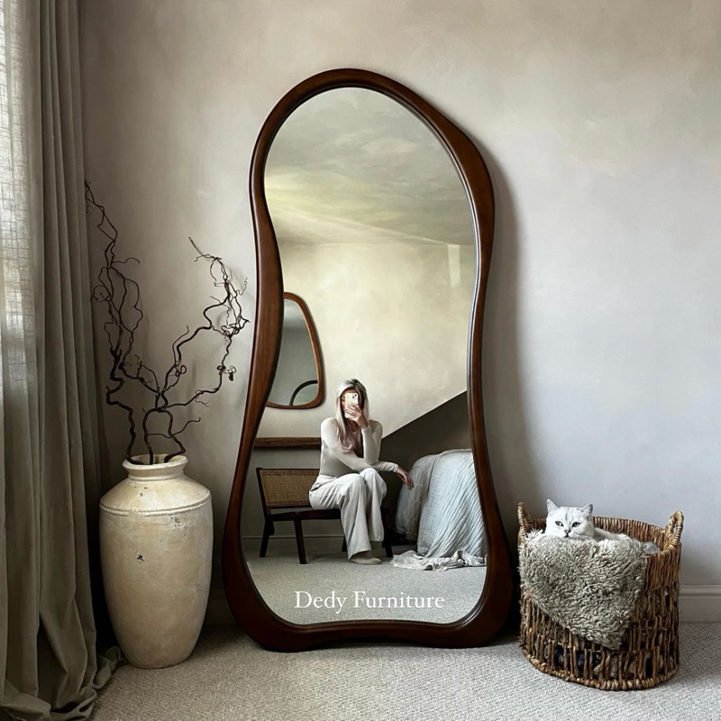 Jual Cermin dinding standing mirror wall mirror vintage mirror ...