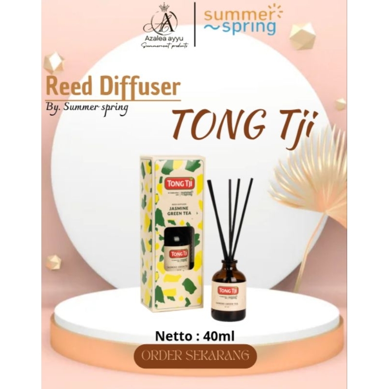 Jual REED DIFFUSER by SUMMER SPRING, varian TONG Tji 40ml, Aromatherapy ...