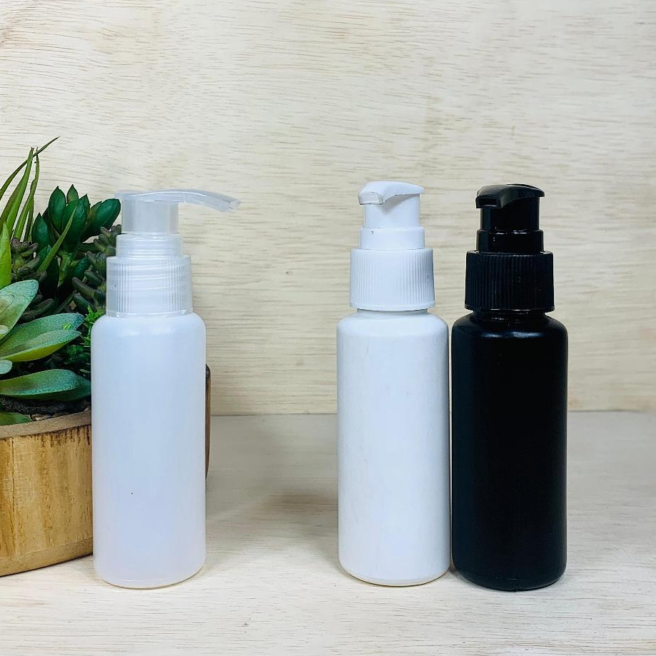 Jual Botol Pump 60 Ml HDPE / Botol Lotion Pump 60 Ml/Botol pump hdpe60 ...
