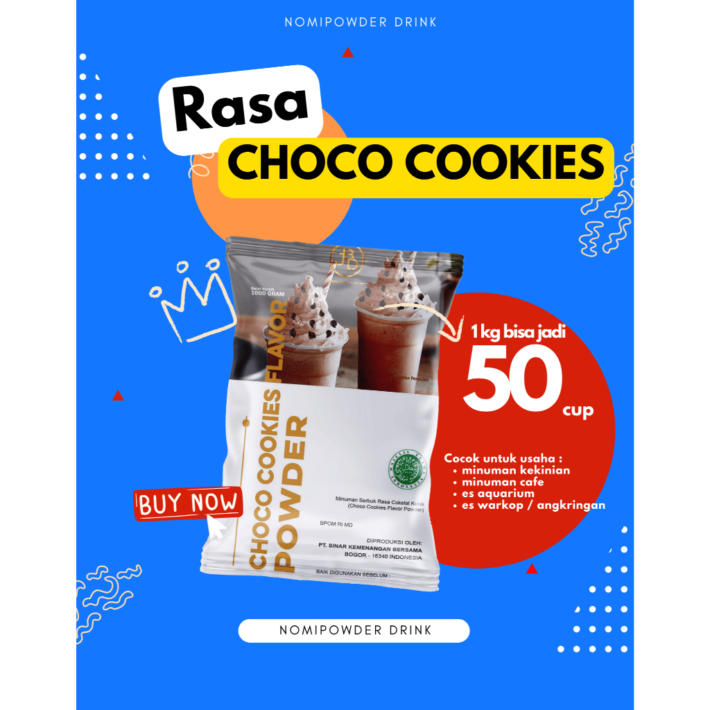 Jual Bubuk Minuman Choco Cookies | Shopee Indonesia