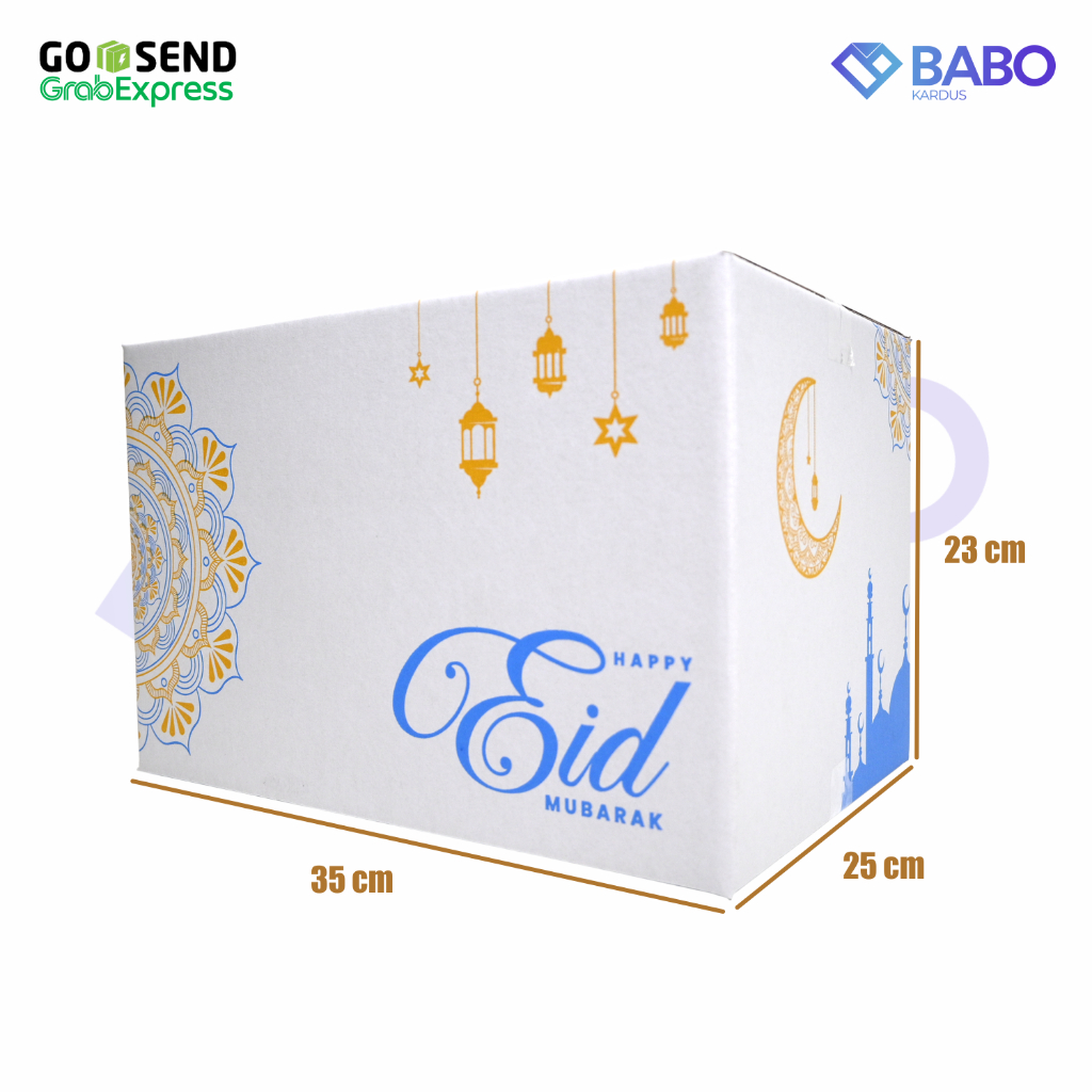 Jual Kardus Parcel 35x25x23 cm Box Ied Mubarok Dus Idul Fitri Lebaran ...