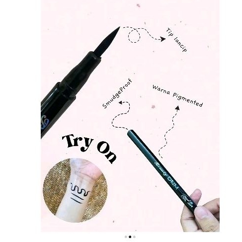 Jual EYLENER WATERPROOF || Pen Try On Watercolor | Shopee Indonesia