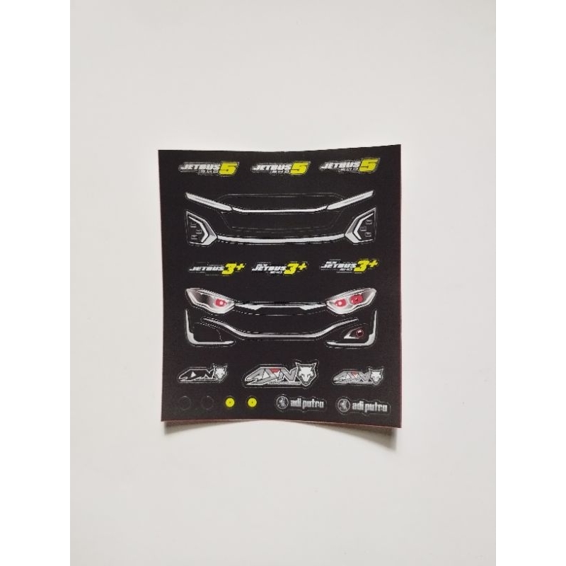 Jual Stiker lampu miniatur bus jb5 dan jb3 | Shopee Indonesia