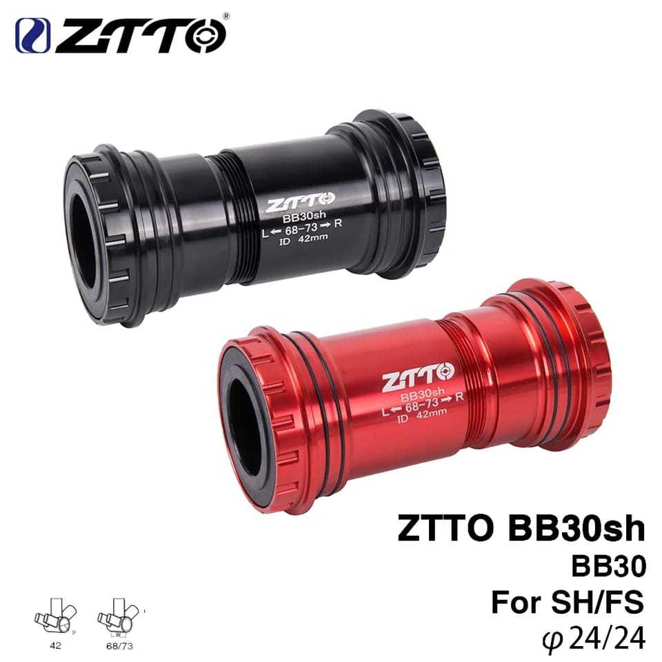 Jual Ztto BB Bottom Bracket BB30 42mm Pressfit Threaded Shimano Sram ...