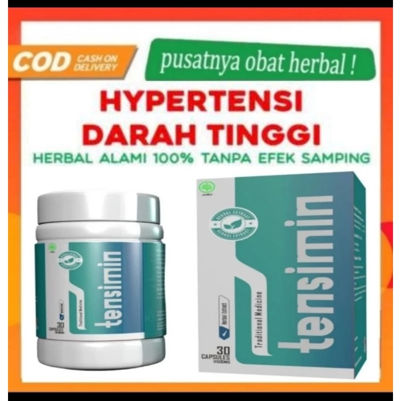 Jual Tensimin Original Obat Ampuh Hipertensi Kolesterol Jantung Stroke ...