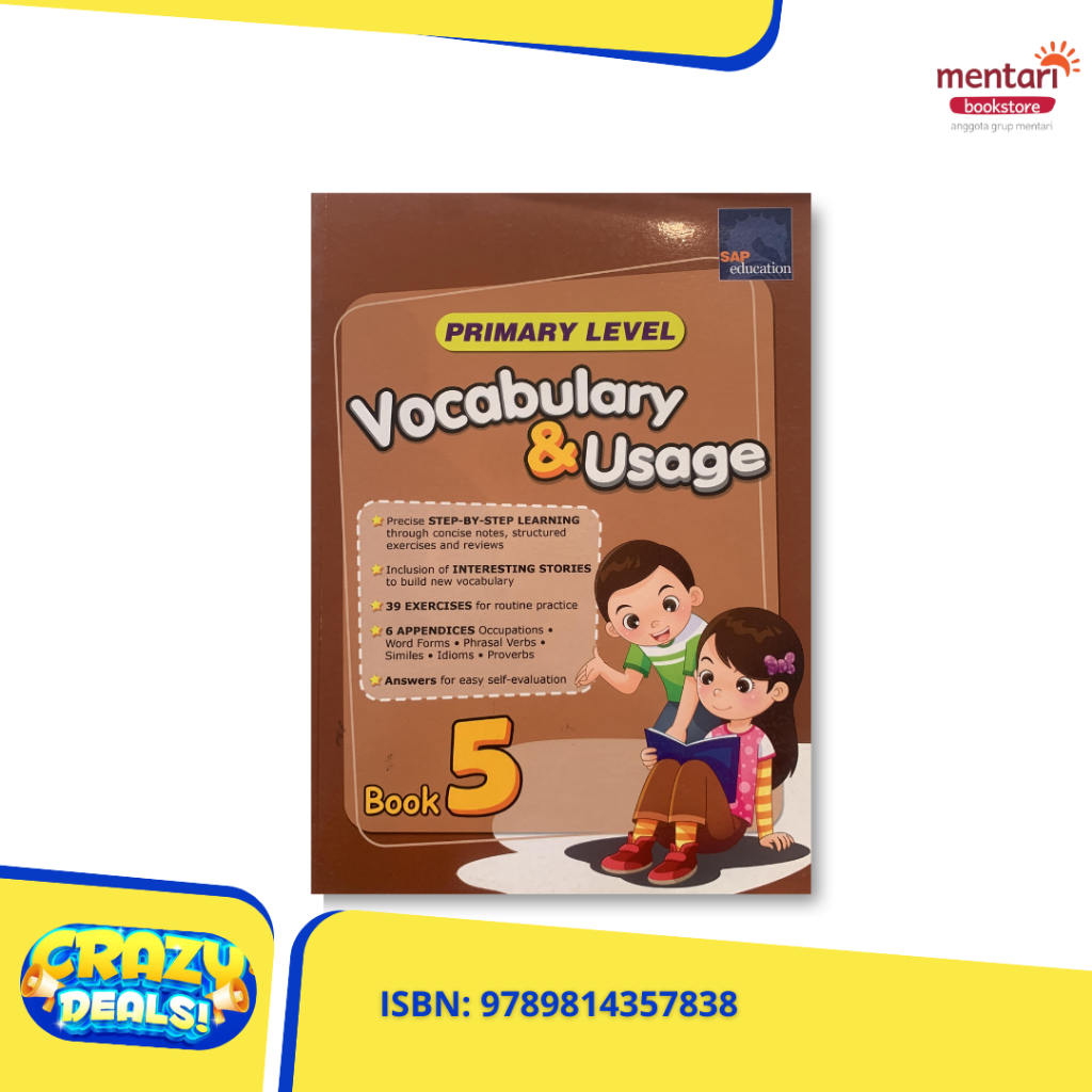 Jual Vocabulary & Usage Primary Level | Shopee Indonesia