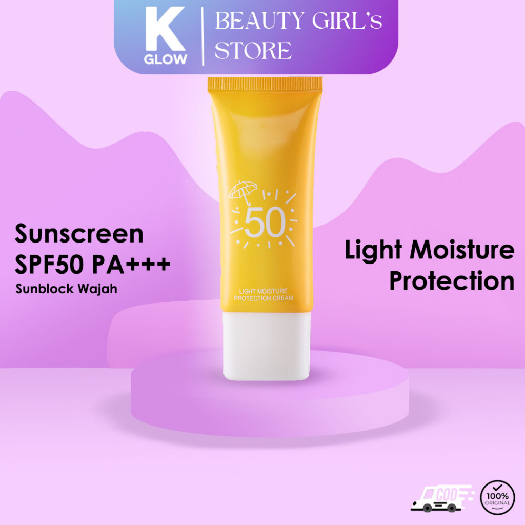 Jual Sun Screen SPF 50+ PA+++ Sun Block Sunblock Sun Screen Wajah Tahan ...